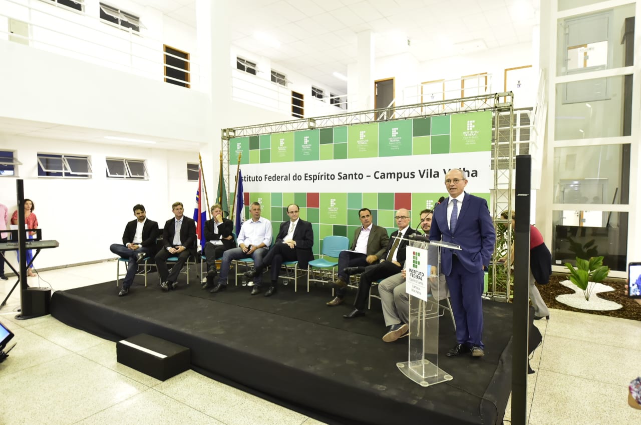 Governo ES - Inauguradas obras do Ifes de Vila Velha e Serra