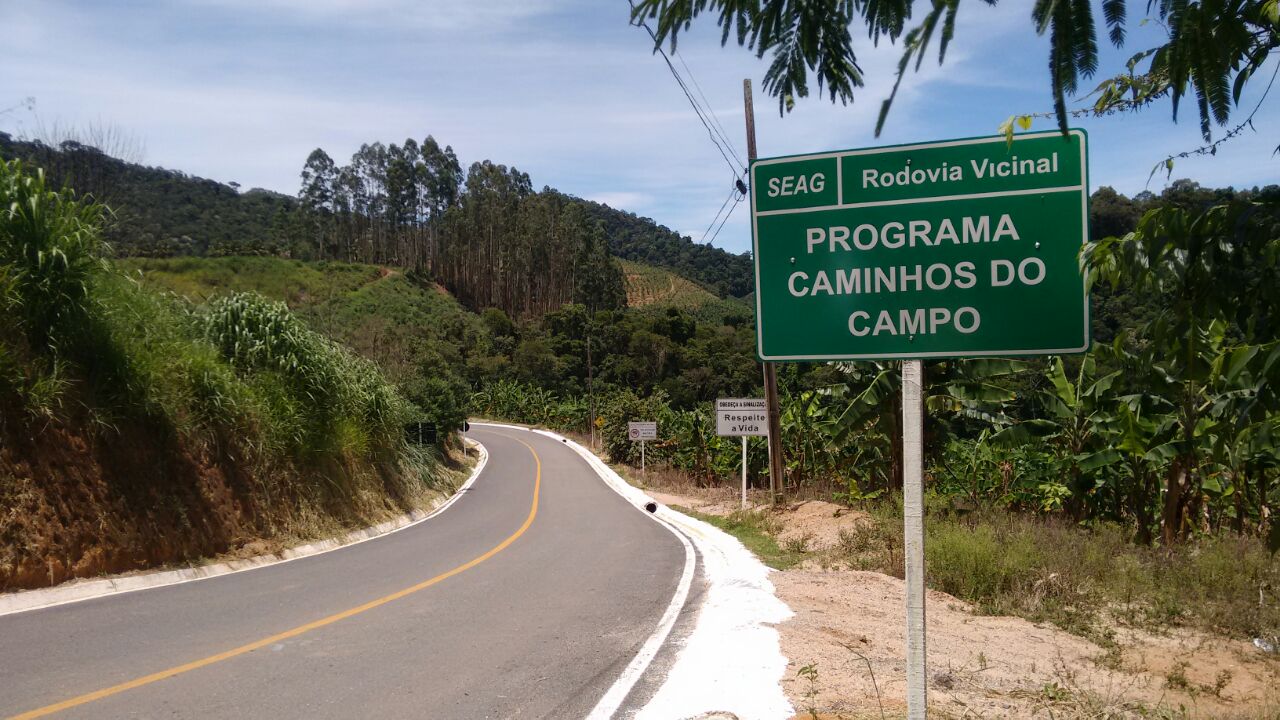 Governo ES - Caminhos do Campo: Trecho que liga Santa Maria a São ...