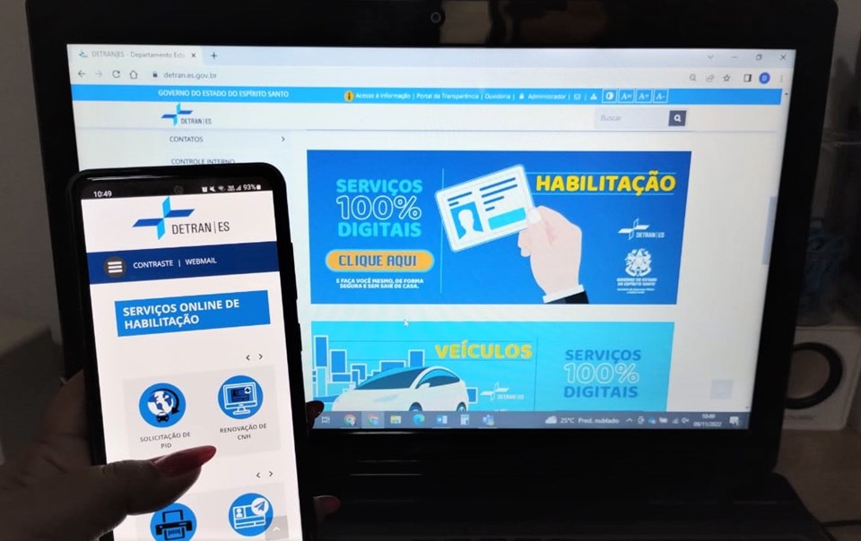 Governo ES - Como renovar a CNH: confira o passo a passo do Detran|ES e ...